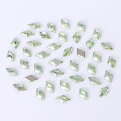 Rhombus Shape Multi Colors Small Size Glass Beveled Flat Back Fancy Rh ...