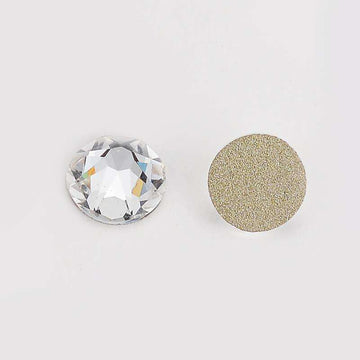 Crystal AB Glass FlatBack Rhinestones Silver Back – WholesaleRhinestone